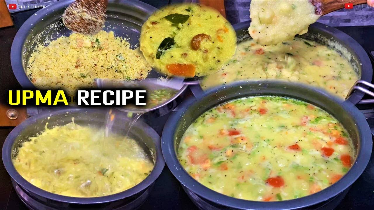 UPMA RECIPE│ Bangalore Hotel style Upma Recipe │ Perfect Upma Recipe - YouTube