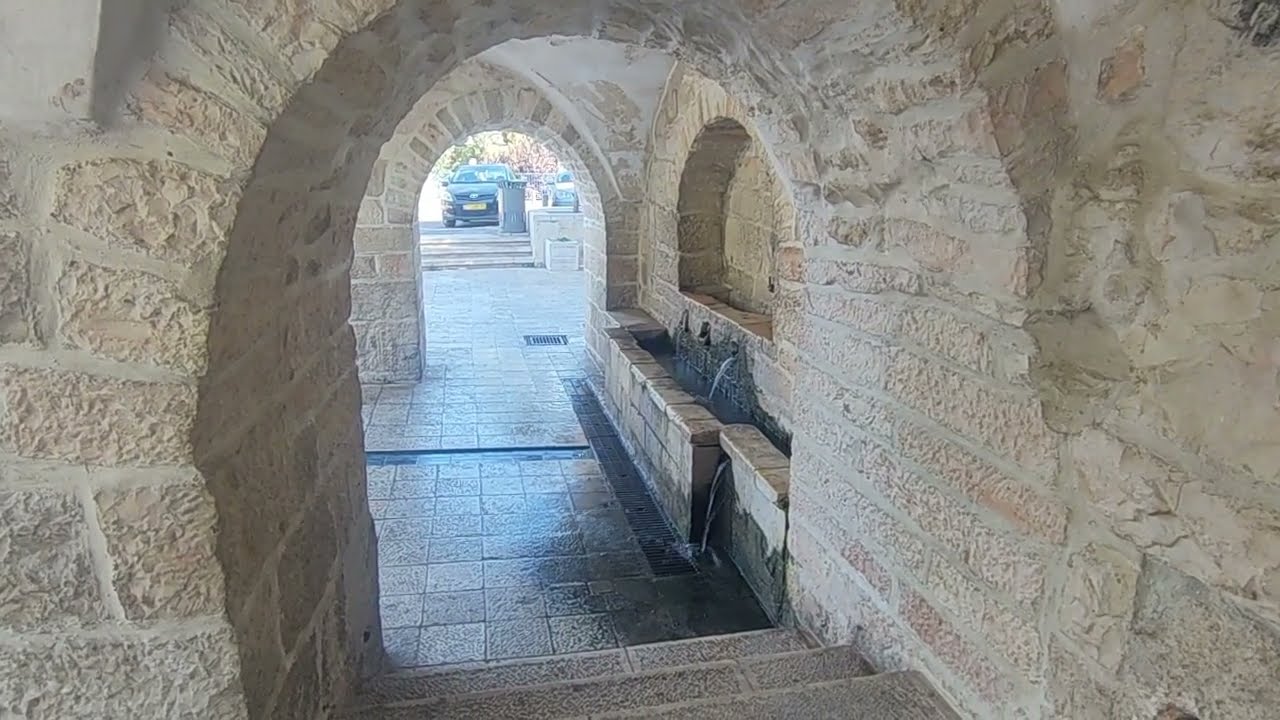 Mary's Spring Ein Kerem Jerusalem - YouTube