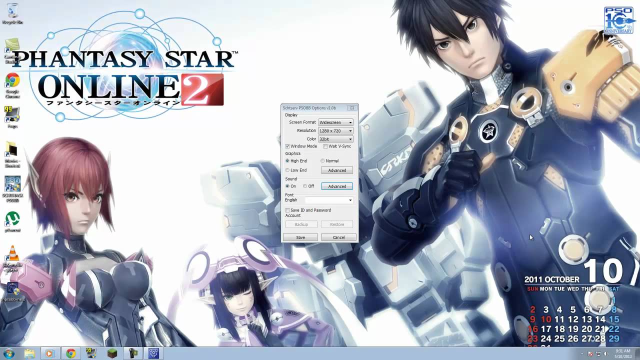 Phantasy Star Online Blue Burst - SCHTHACK Tutorial - YouTube