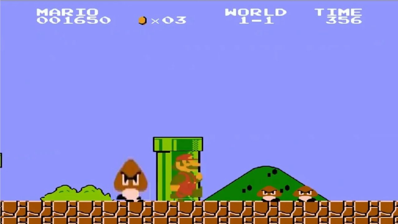 Invisible Mario Bros (SMB1 Hack) ROM - 1985 (NES) Full Gameplay 4K ...
