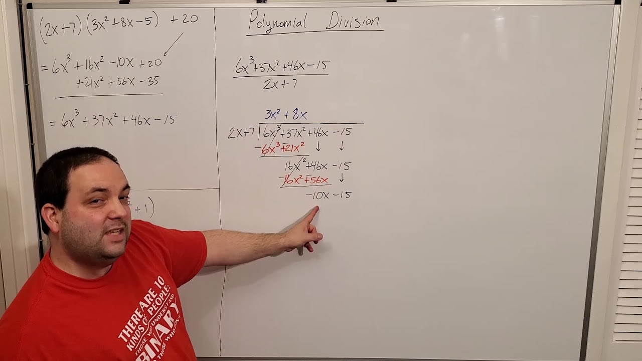 College Algebra -- Polynomial Division - YouTube