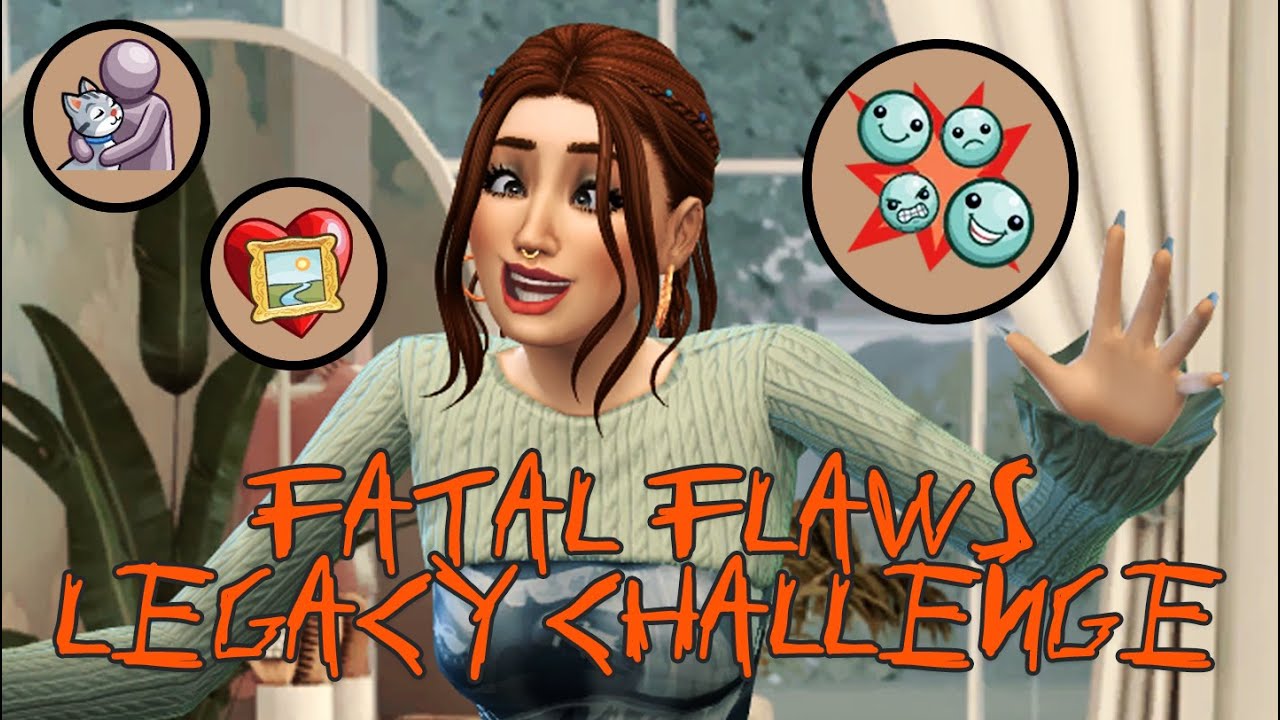 SIMS 4 FATAL FLAWS LEGACY CHALLENGE | #0. Встречайте Эрри Фаталь! - YouTube
