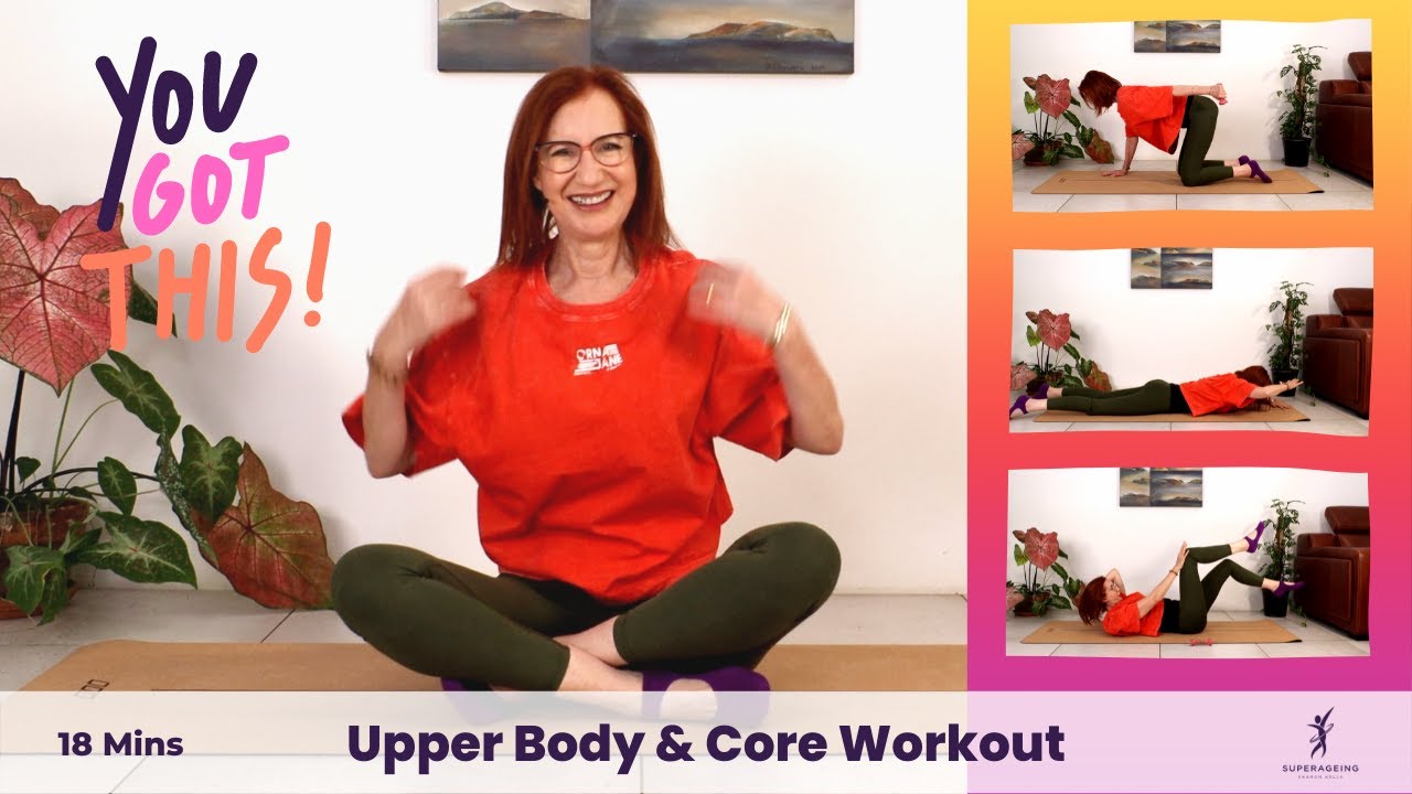 Upper Body & Core Workout - YouTube