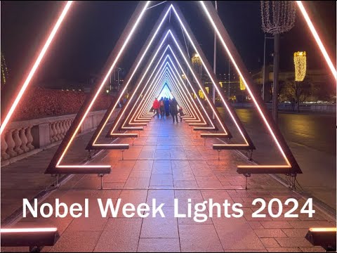 Nobel Week Lights 2024 - YouTube