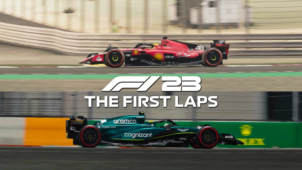 The First Laps! (Qatar and Las Vegas) - F1 23 - YouTube