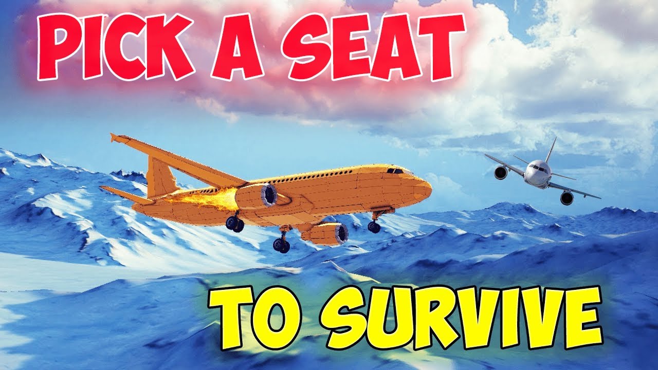 Pick a Seat to SURVIVE #5! Emergency Landing in Besiege | Plane Crash ...