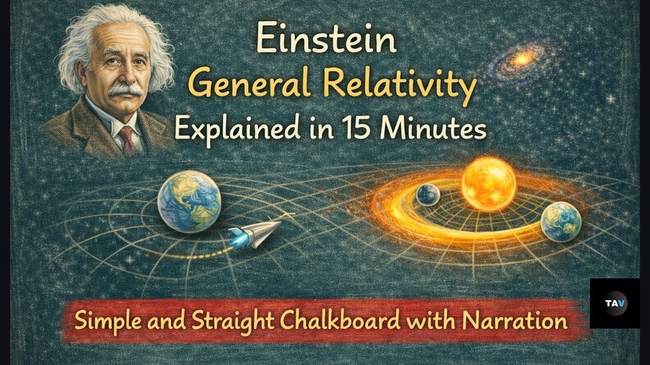 Einstein General Relativity Explained in 15 minutes | Simple and ...