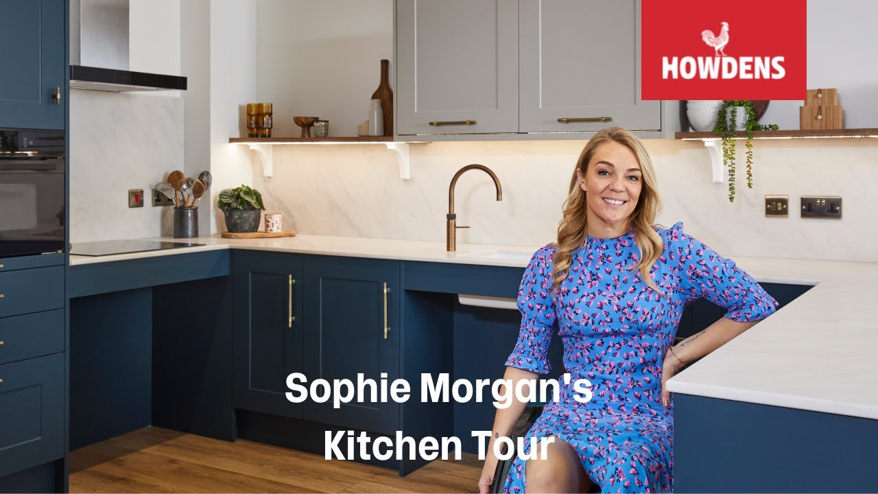 Sophie Morgan's Accessible Howdens Kitchen Makeover Tour - YouTube
