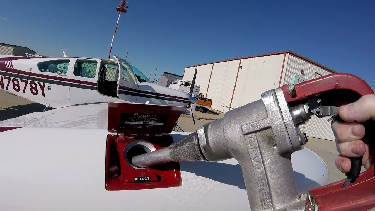 How to fill your plane with gas (With tip tanks) - YouTube