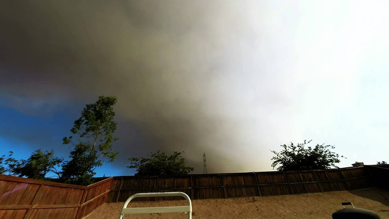 North Fire in High Desert of Southern California - YouTube