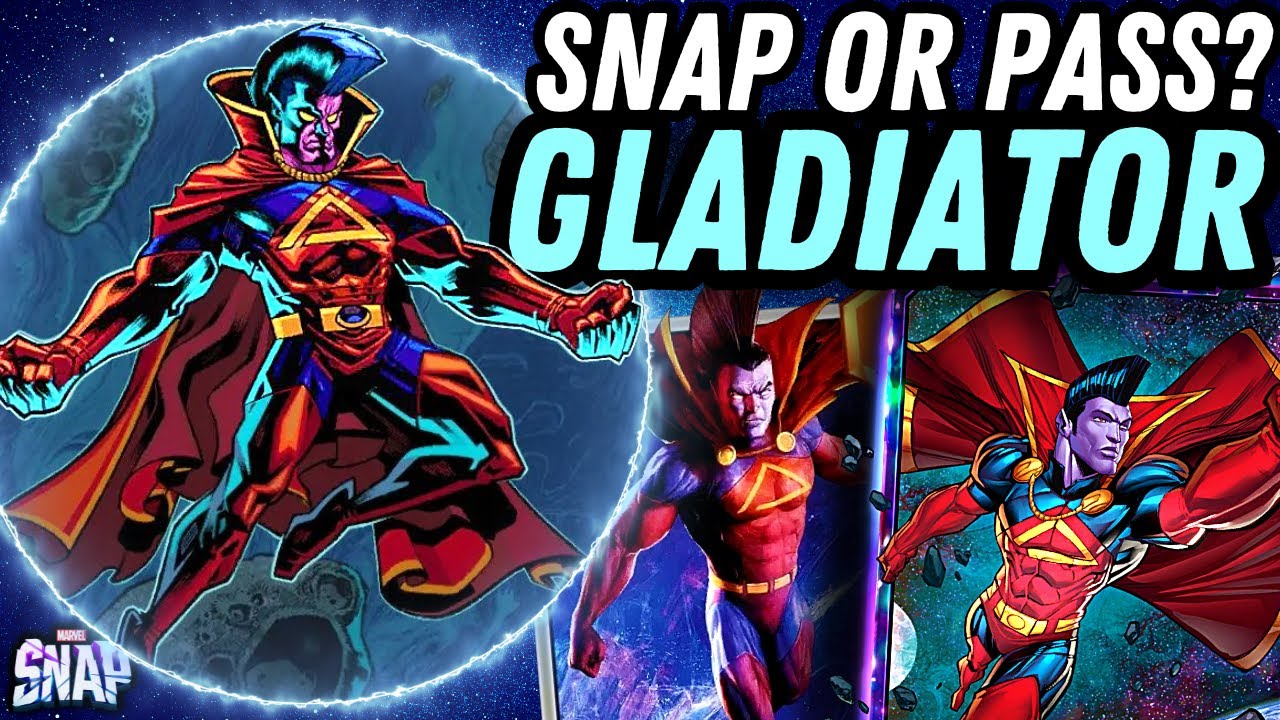 GLADIATOR 💪 Details & Mechanics! | Snap or Pass | Marvel Snap - YouTube