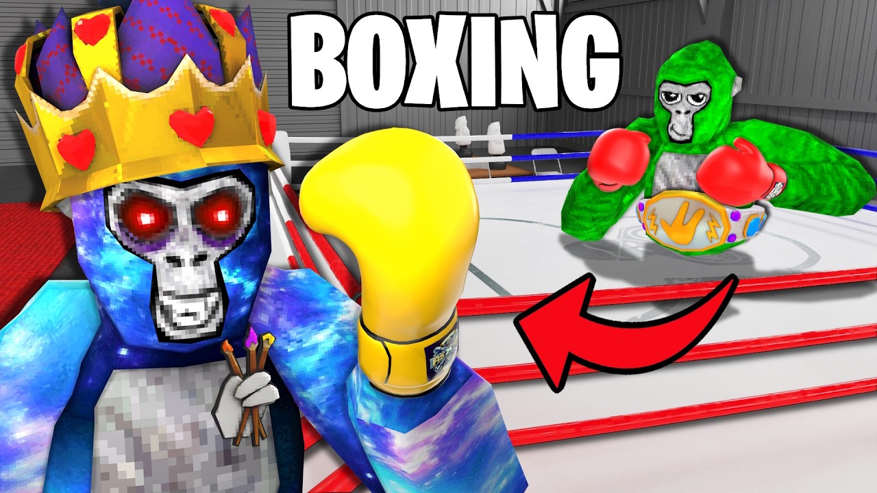 Gorilla Tag Added BOXING??? (no mods) - YouTube