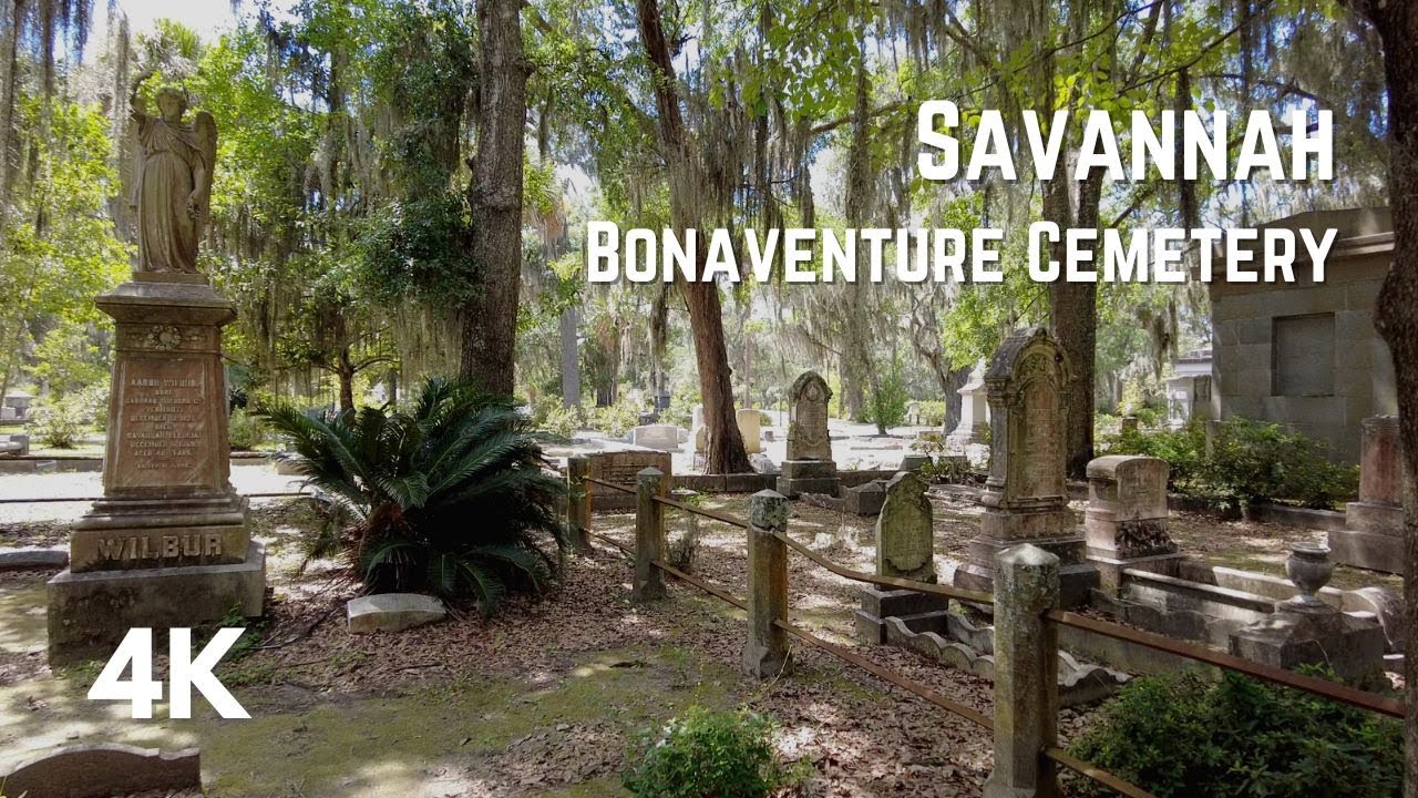 Bonaventure Cemetery | Savannah, Georgia | 4K - YouTube