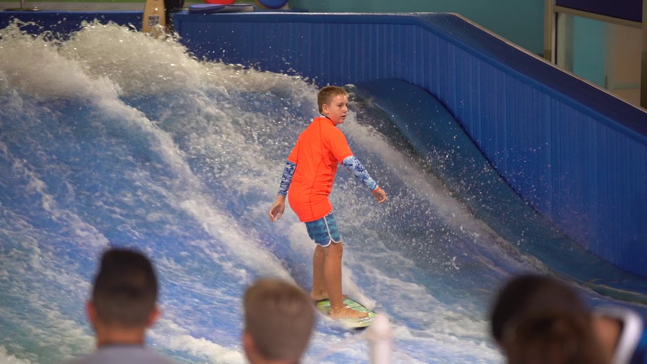 Luke Newman on the FlowRider FLOW Tour at Salomon Center Ogden Utah ...