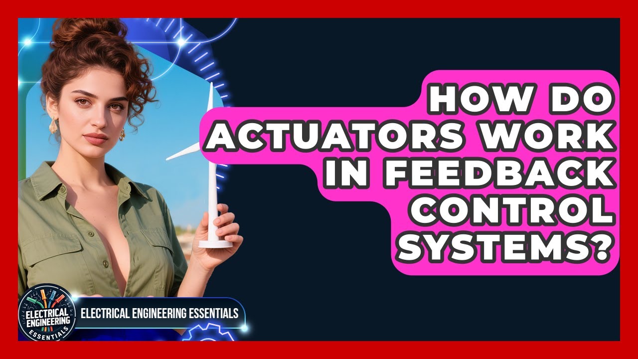 How Do Actuators Work In Feedback Control Systems? - Electrical Engineering Essentials - YouTube