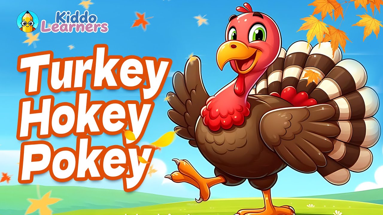 The Thanksgiving Song: 🦃 Turkey Hokey Pokey | Thanksgiving Dance Song ...