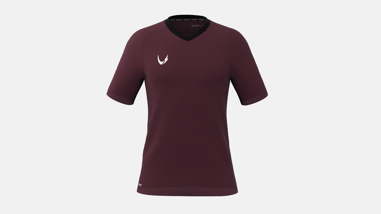 RIORS - SELECT II FOOTBALL JERSEY (VISUAL CAMPAIGN CONCEPT: MAROON RED ...