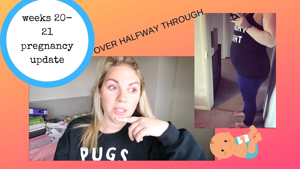20 - 21 WEEK PREGNANCY UPDATES - YouTube