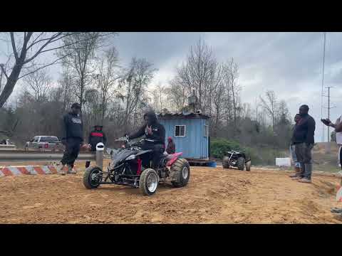 ATV drag racing - YouTube