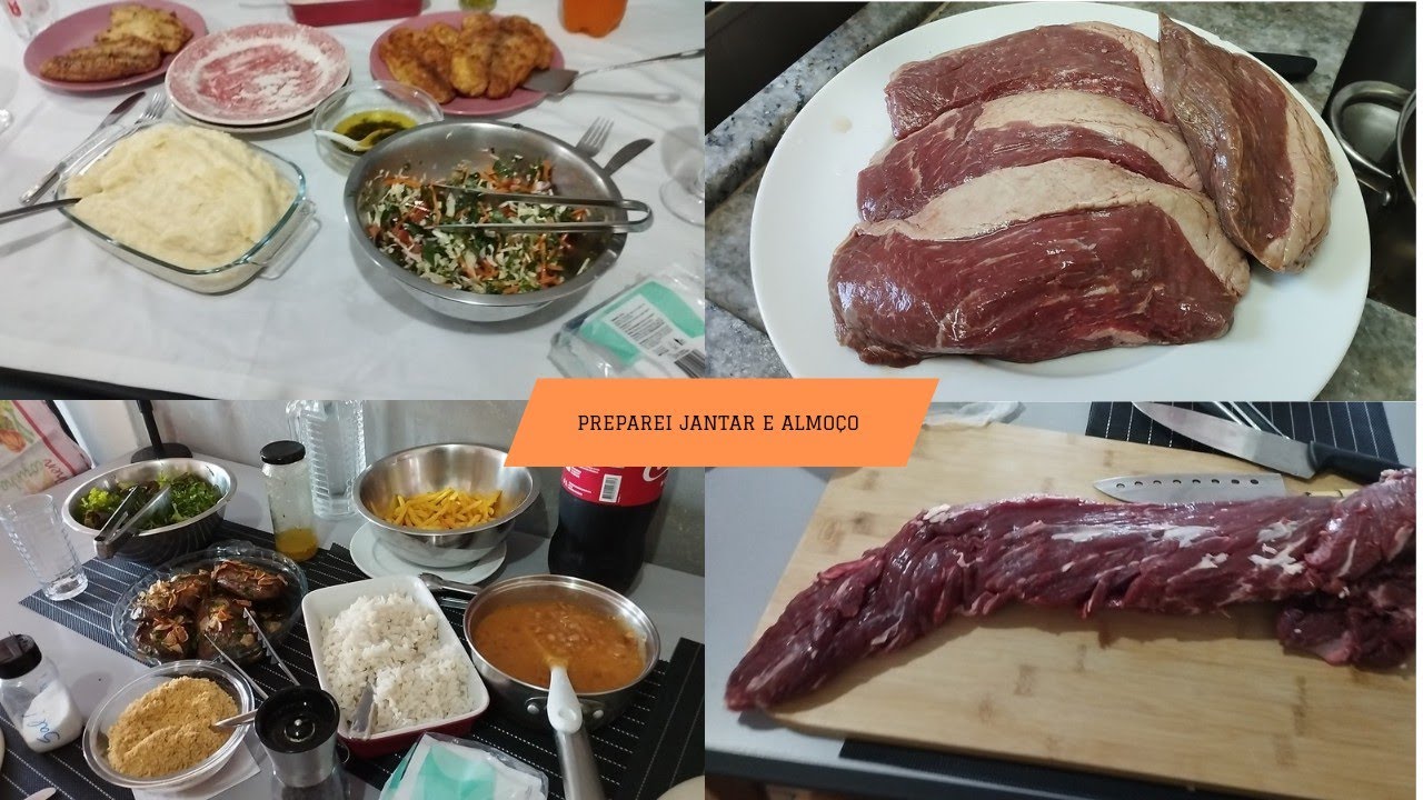 RECEBI AQUI EM CASA,PARA JANTA E ALMOÇO! FIZ PICANHA E COMPREI FILÉ ...