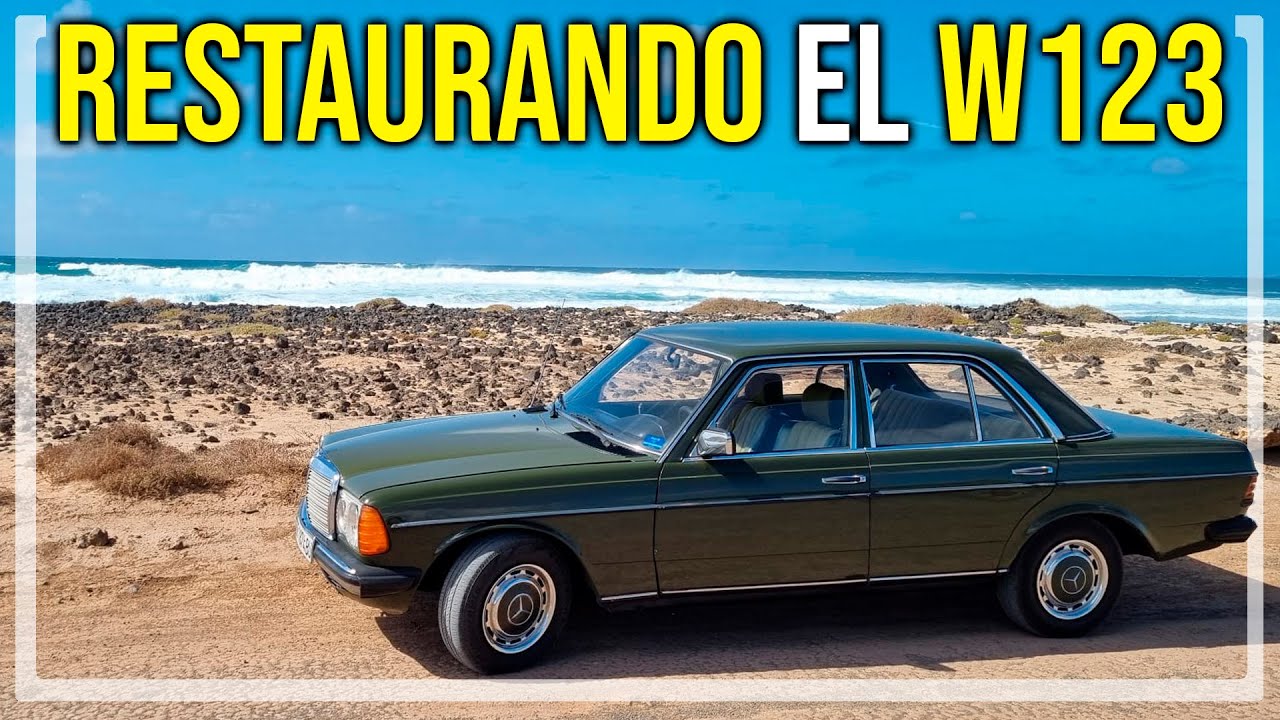 El Mercedes W123 Restaurado: Un Sueño Hecho Realidad - YouTube