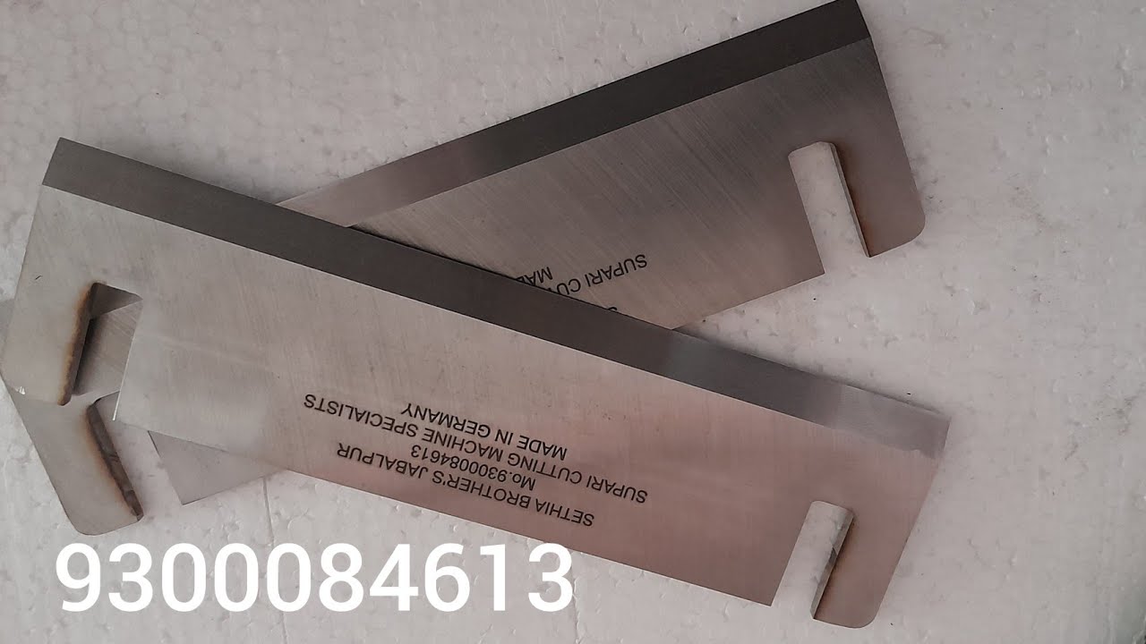 Supari cutting blade sethiya brothers Jabalpur Madhya Pradesh#bled # ...