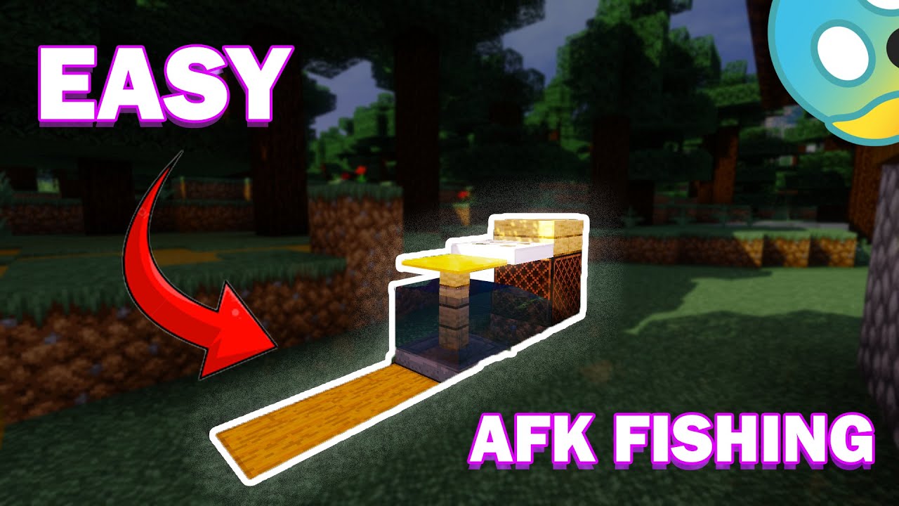 TUTORIAL MEMBUAT AFK FISHING (1.20+) - YouTube