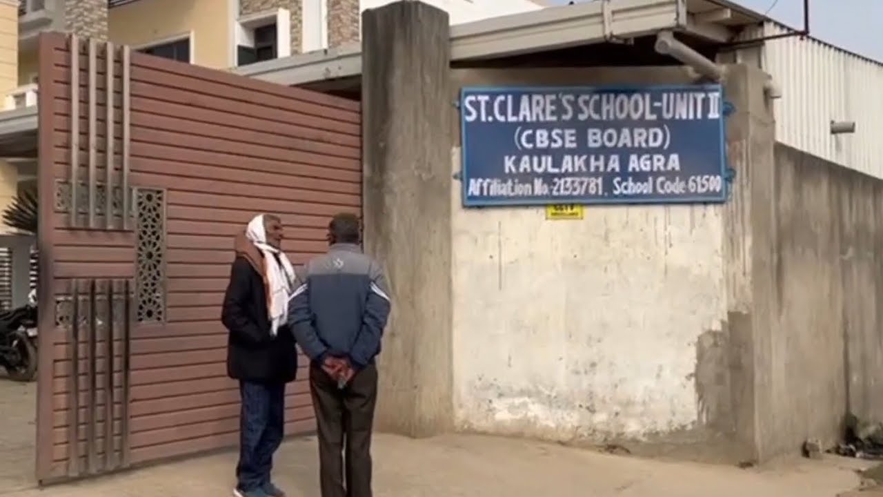 ST. CLARE'S SCHOOL UNIT 2 KAULAKHA AGRA - YouTube
