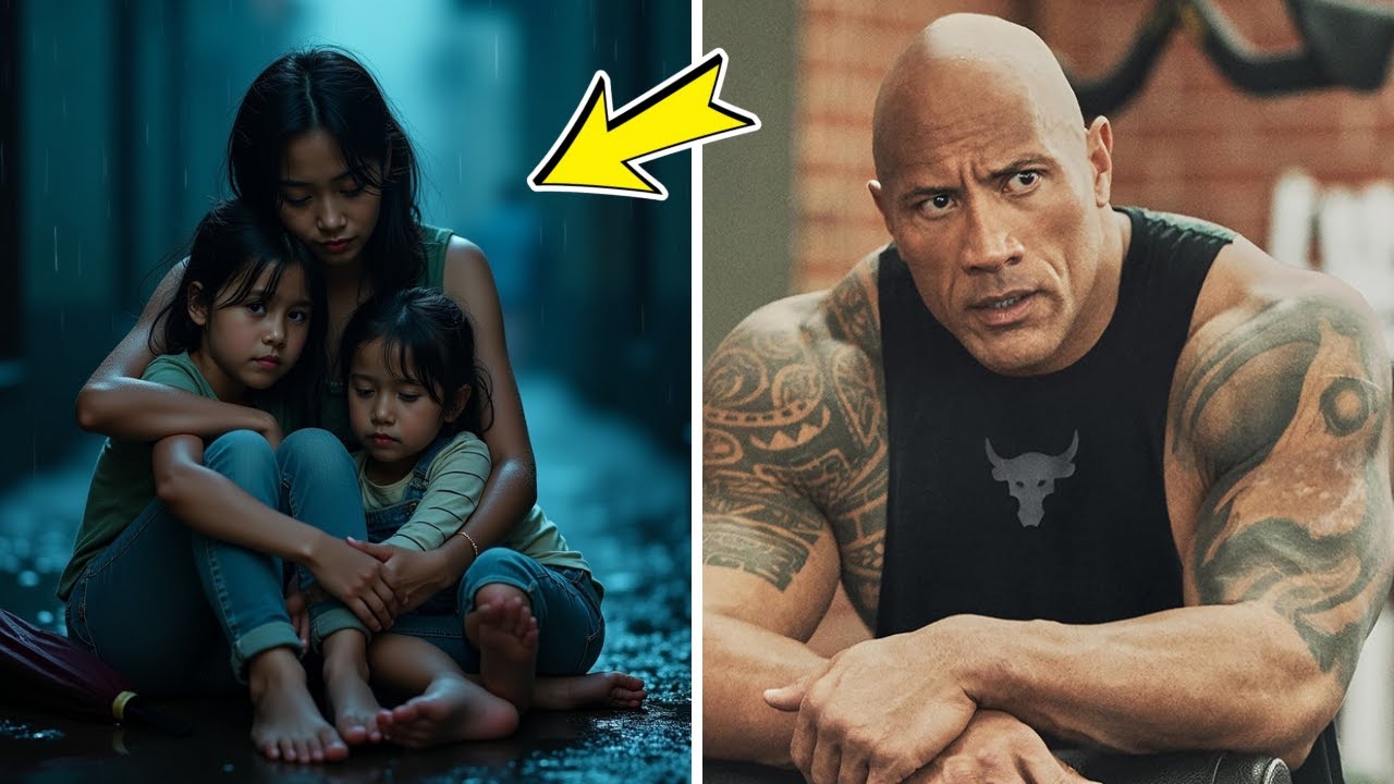 THE ROCK MEETS FAMILY ON THE STREET AND HIS ATTITUDE SURPRISES EVERYONE ...