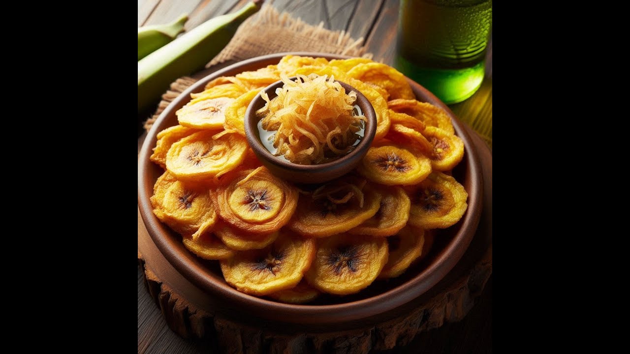 Tostones con Ajo: Más Saludables y Crujientes con Airfryer - YouTube