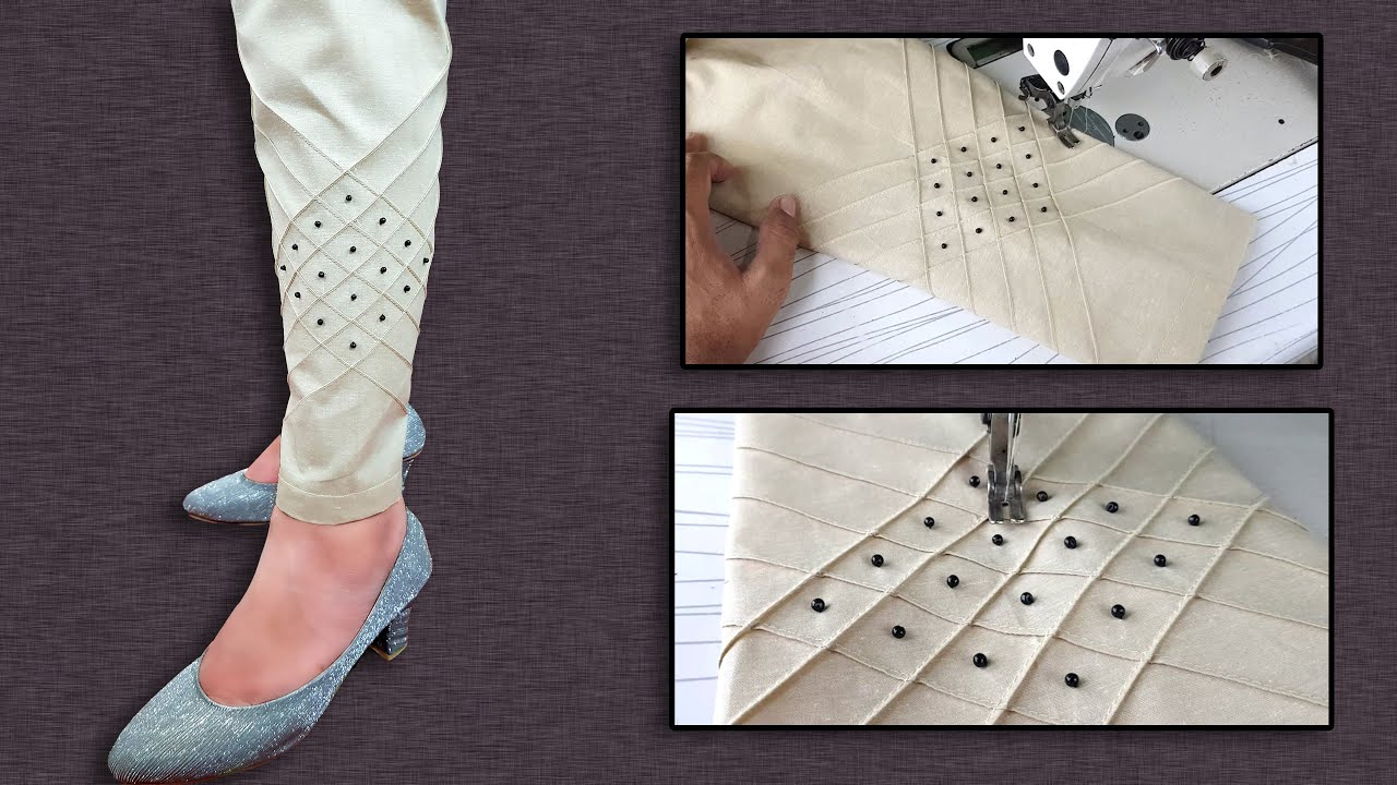 Pintex trouser design kingsman tailor 2025 | beautiful trouser design ...