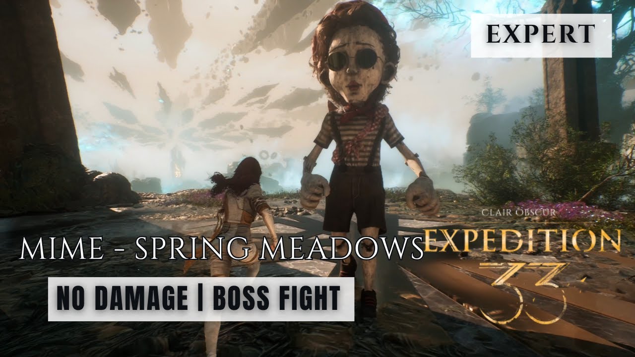 Clair Obscur: Expedition 33 - Mime - Spring Meadows | No Damage Boss Fight | Expert Difficulty ...