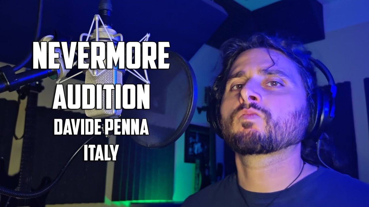 NEVERMORE SINGER AUDITION - Davide Penna #nevermore #singer #audition ...