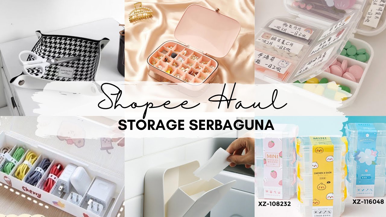 Macem2 Storage Serbaguna dibawah 75ribu! #shopeehaul - YouTube