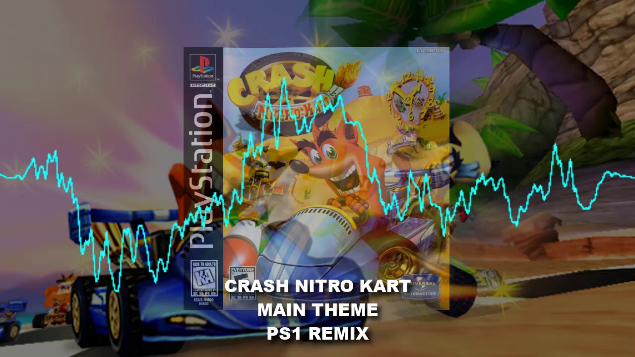 Crash Nitro Kart - Main Theme (PS1 Remix) - YouTube
