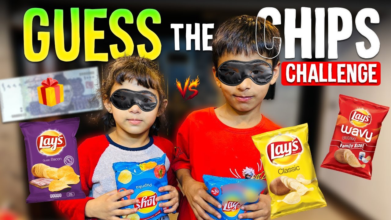Guess The Chips Challenge 😍 | Funny Kids Challenge Video | Family Vlog ...