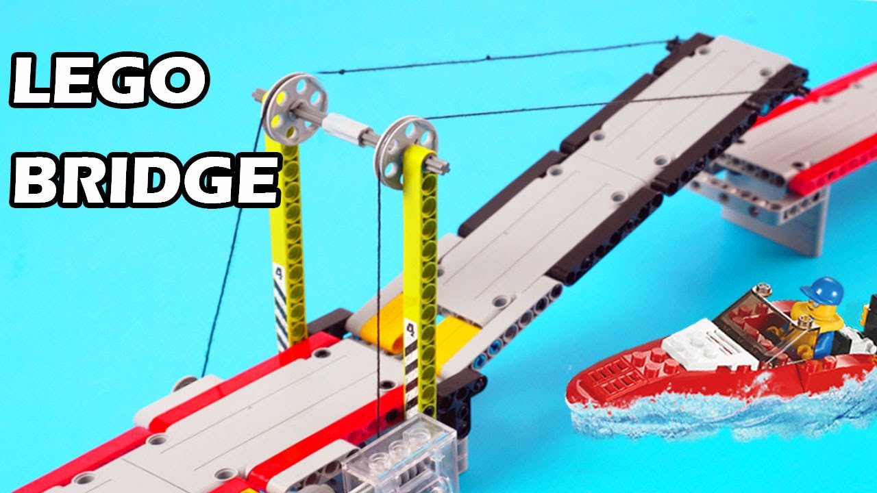 Tutorial de ponte móvel de Lego do mais simples ao mais complicado ...