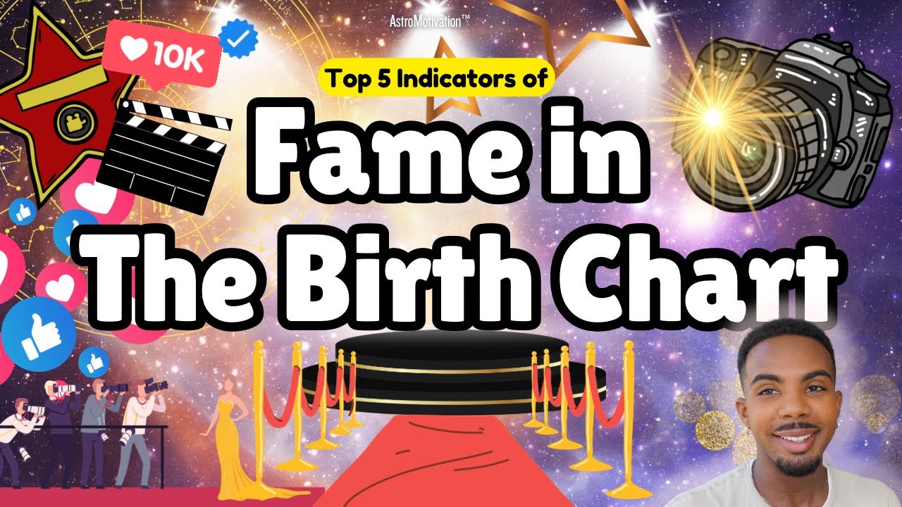 FAME in The Birth Chart: 📸Top 5 Indicators of FAME & NOTERIETY in the ...