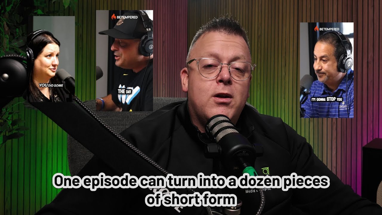 Turn One Podcast Into 100 Pieces of Content - YouTube