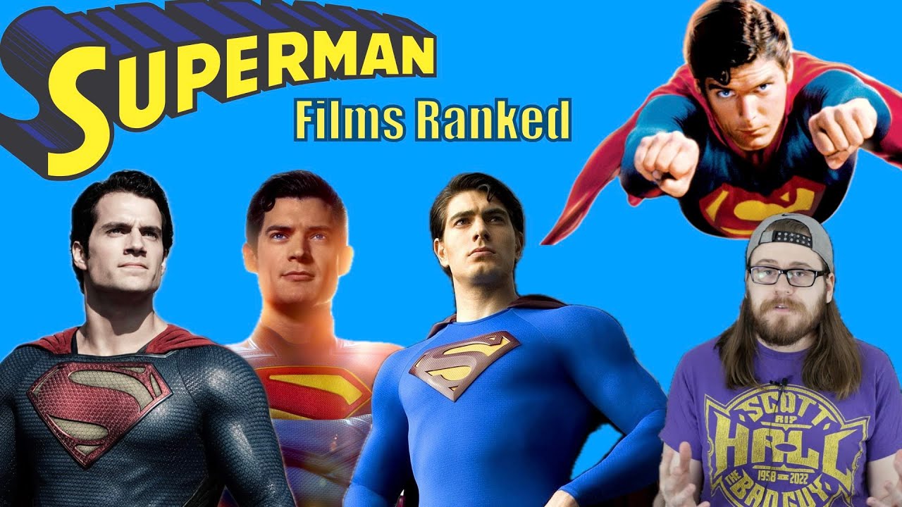 Which SUPERMAN Film Is Best? Every Superman Film Ranked - YouTube