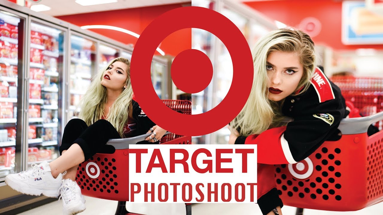 TARGET CHALLENGE! PHOTOSHOOT IN TARGET FT. XEPHER WOLF - YouTube