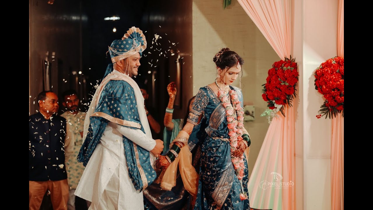Best Wedding Highlights 2024 |Pixel Studio | Cinematic Wedding Highlights | Shubham and Jagruti ...