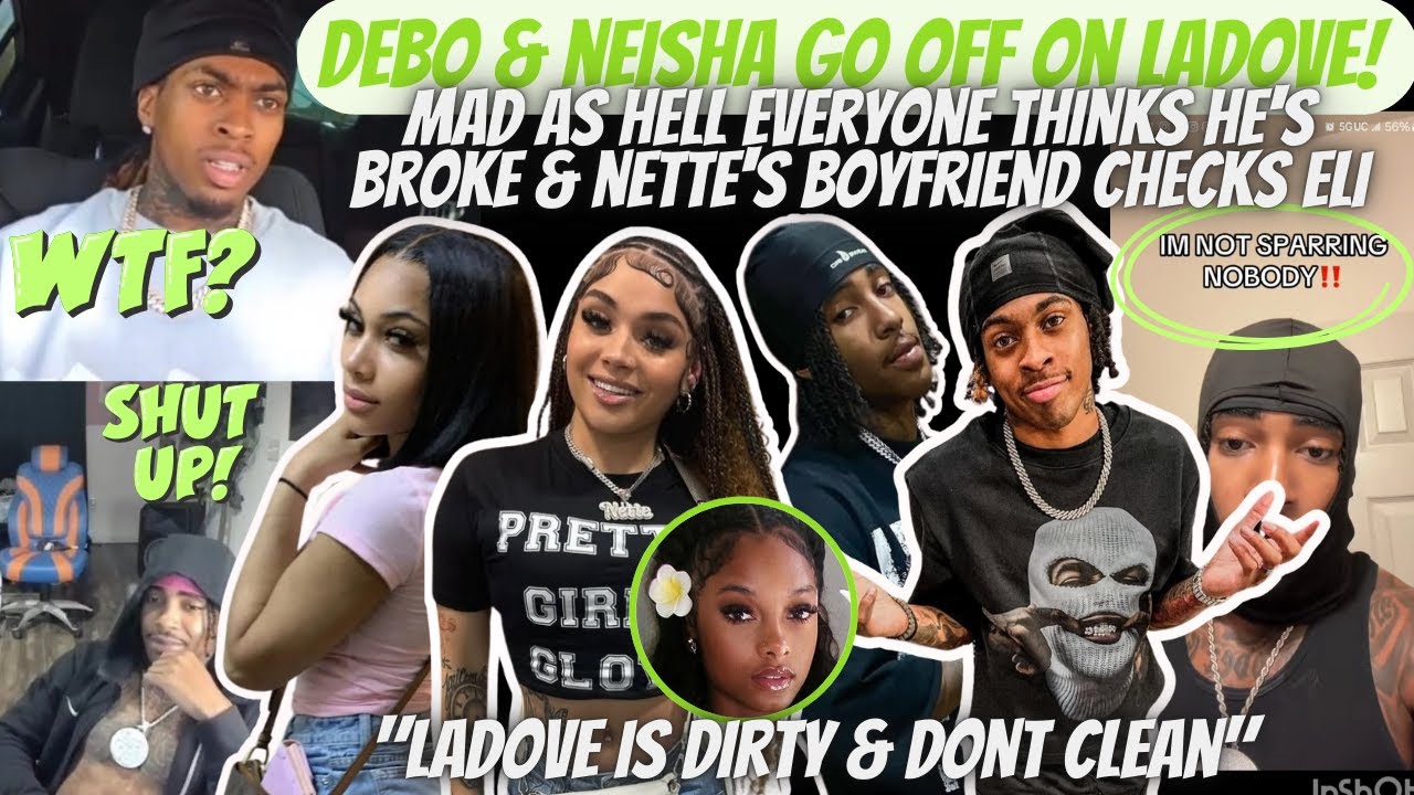 DRAMA!! Debo & Neisha GO OFF On Ladove! Debo & Eli "FALL OUT"/Nette ...