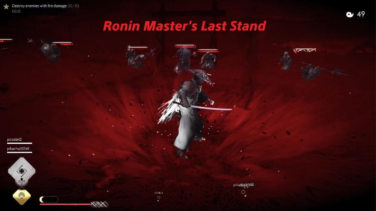 Ghost of Tsushima Ronin Master Last Stand - YouTube