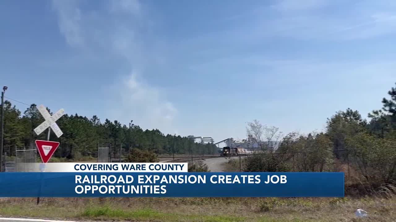 Railroad expansion in Ware County and Waycross, Georgia. - YouTube