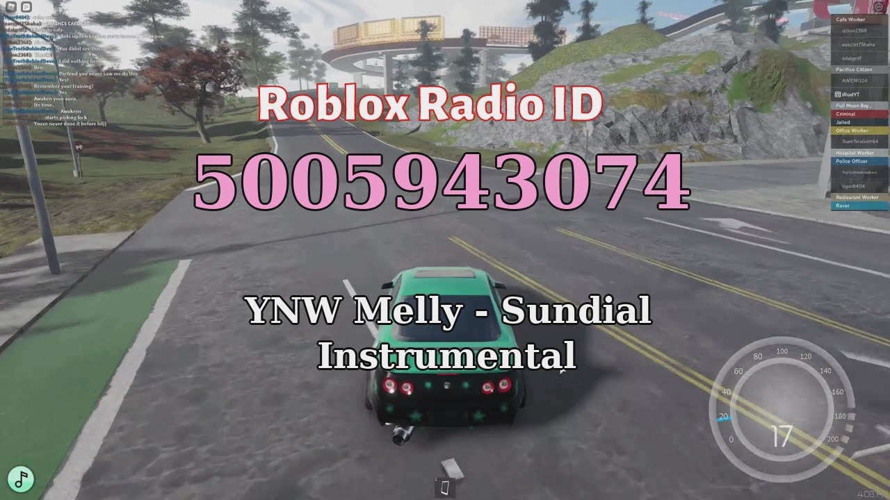 YNW Melly - Sundial Instrumental Roblox Radio Codes/IDs - YouTube