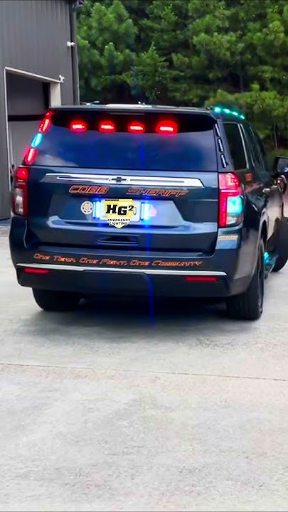 HG2 Emergency Lighting | 2022 Chevrolet Tahoe - YouTube
