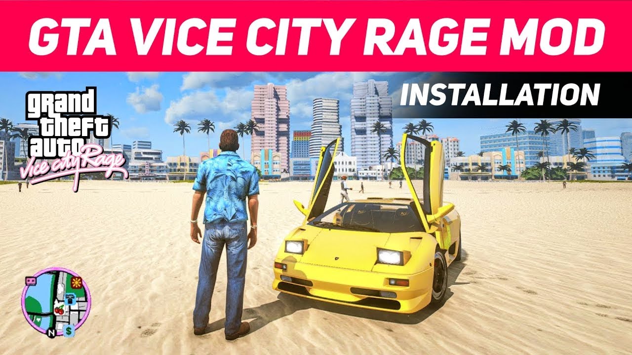 GTA VICE CITY RAGE MOD FOR LOW END PC 😍 (INSTALLATION GUIDE) - YouTube