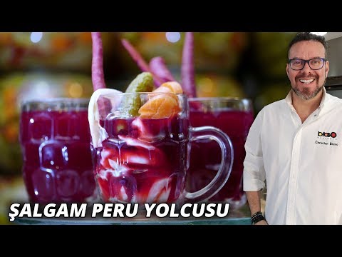 Ünlü şef hayran kaldı; şalgam Peru yolcusu