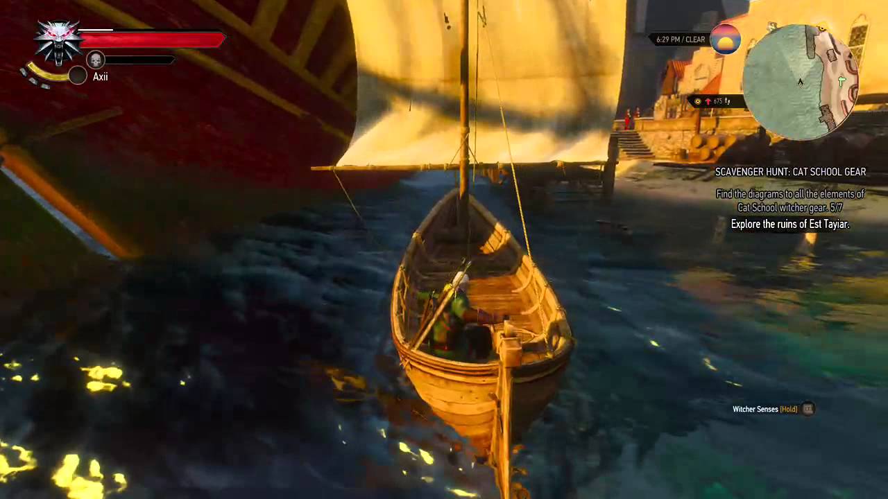 Witcher 3 BUG - falling down - YouTube